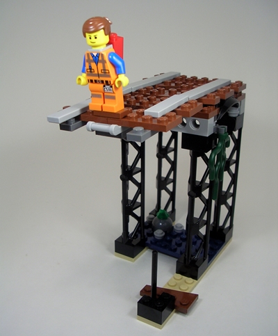 The Lego Movie Train How To Build A Lego Old West Train Flatbed (The