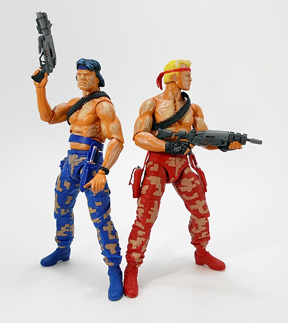 Contra: Bill Rizer and Lance Bean by NECA | FigureFan Zero