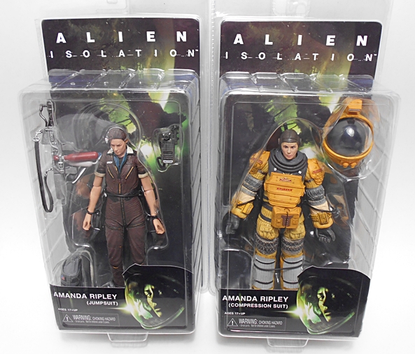 Alien Isolation: Amanda Ripley (Jumpsuit and Compression Suit) by NECA ...